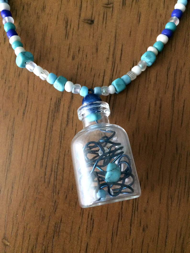 Glass Pharmaceutical Vial. Filled With Wire and Beads. - Etsy