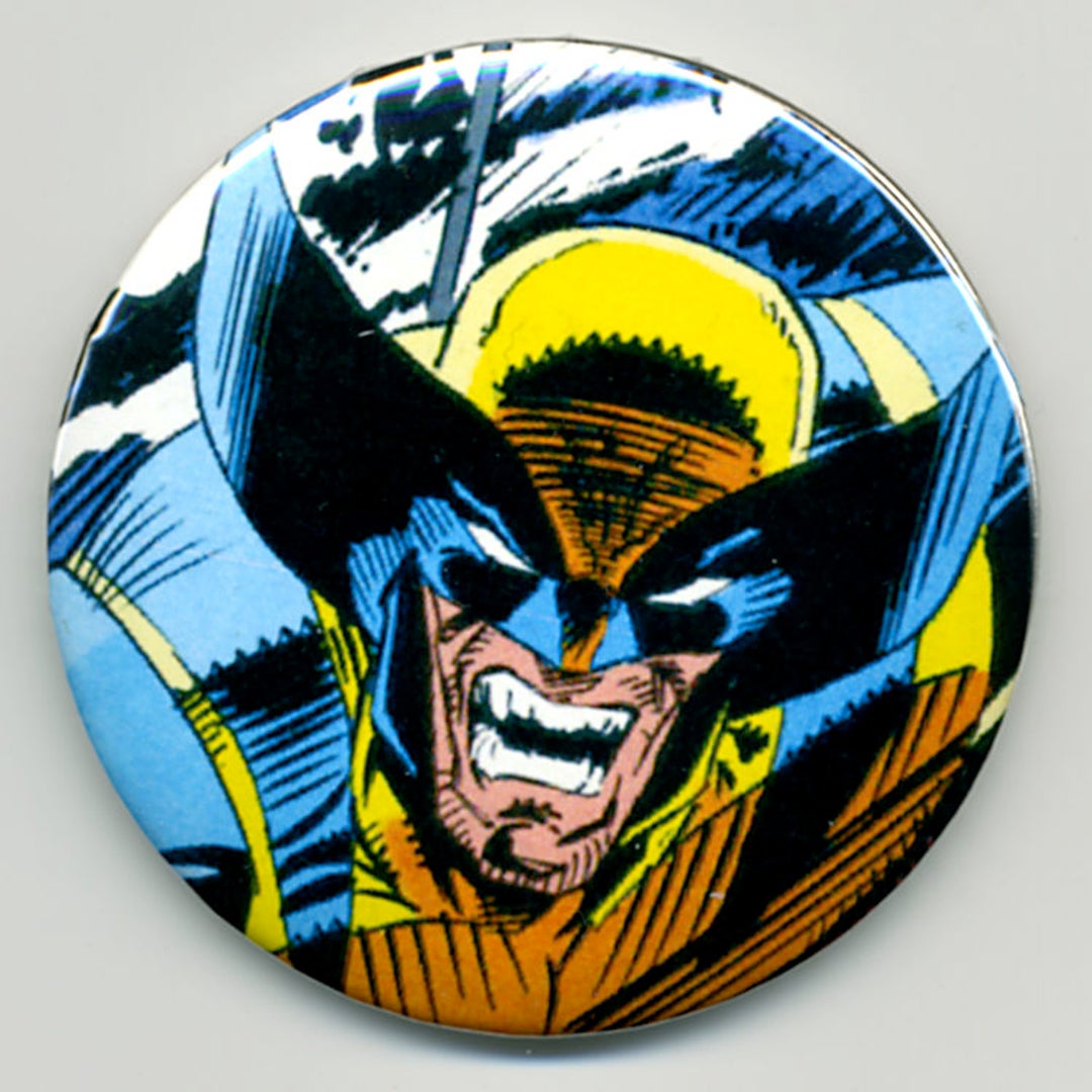 Wolverine Animated X-men Series Magnet or Pinback Button - Etsy