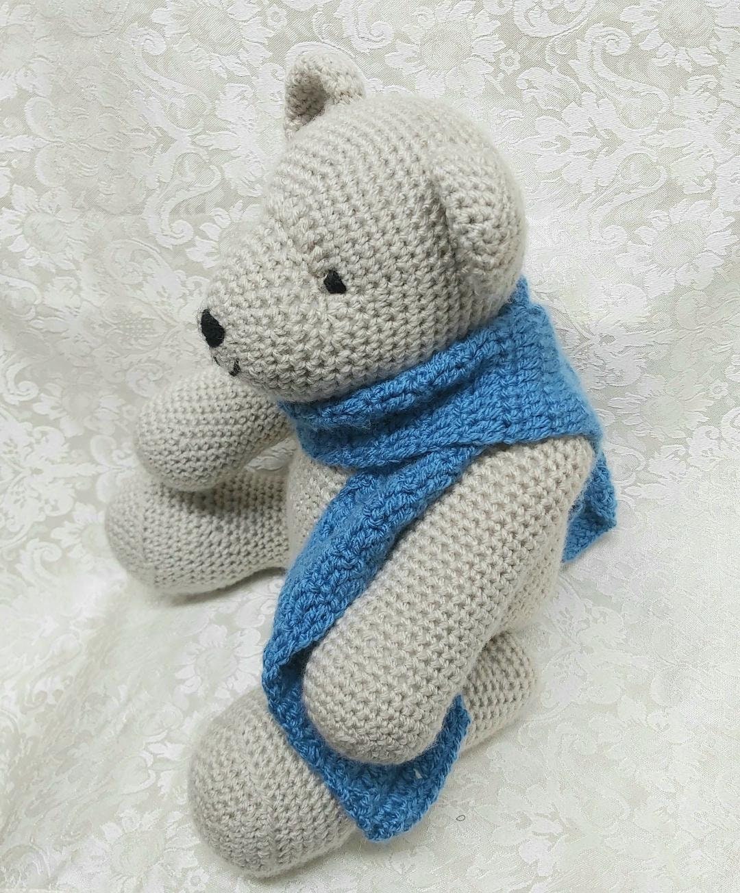 Jeremy Bear Crochet Pattern - Etsy