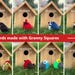 Granny Square Chicken Crochet Pattern PDF -9 Birds- Chicken, Turkey ...