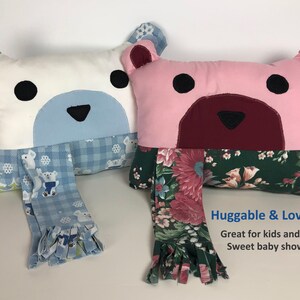 Polar Bear Sewing Pattern - Rectangular Pillow - Panda Brown Bear ...