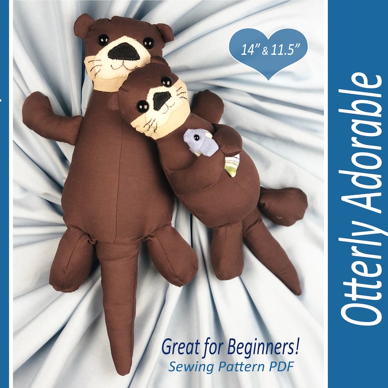 Otter Plush - Etsy