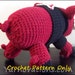 Arkansas Razorbacks Wild Boar Crochet Pattern - Etsy