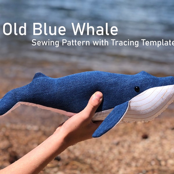 Denim Whale - Etsy