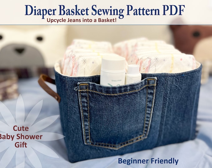 Diaper Stacker Sewing Pattern, Nappy Stacker, Digital Download PDF ...