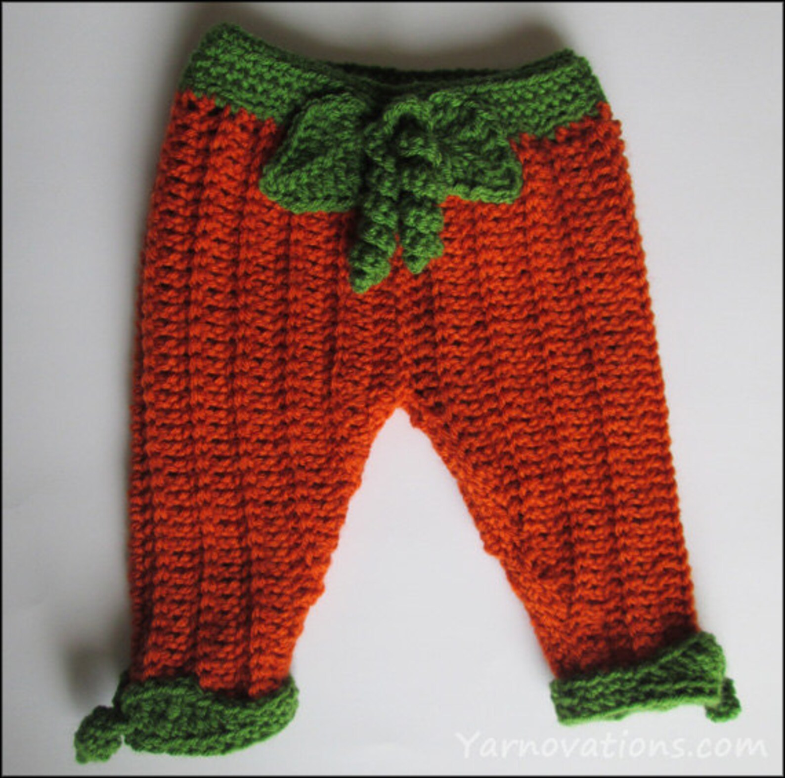 Pumpkin Halloween Outfit - CROCHET PATTERN PDF - Pumpkin Hat, Pants and ...