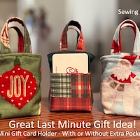 Card Holder Sewing Pattern PDF: Beginner DIY Small Pouch - Etsy