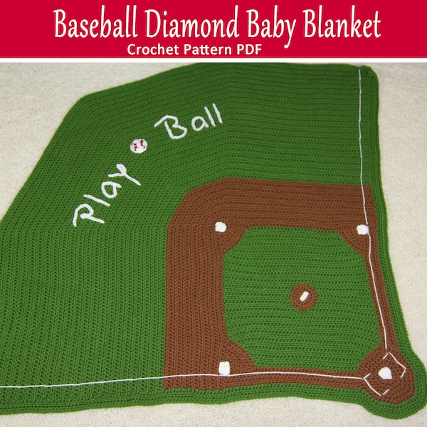 Baseball Baby Quilt - Etsy
