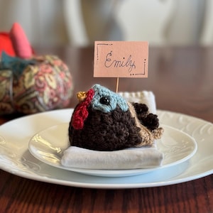 Granny Square Chicken Crochet Pattern PDF -9 Birds- Chicken, Turkey ...