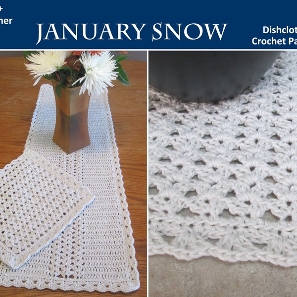 January Table Runner Pattern - Etsy