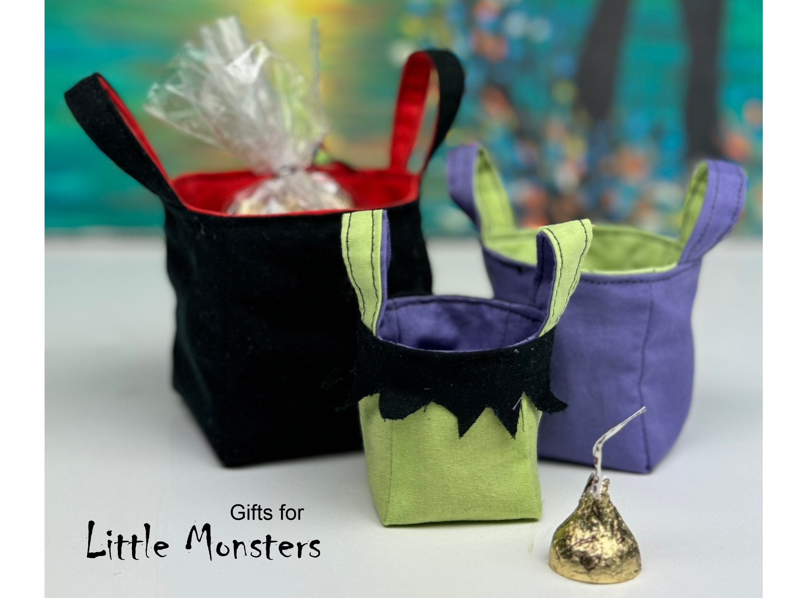 Reversible Miniature Basket Set Sewing Pattern PDF - 6 Sizes - Mini ...