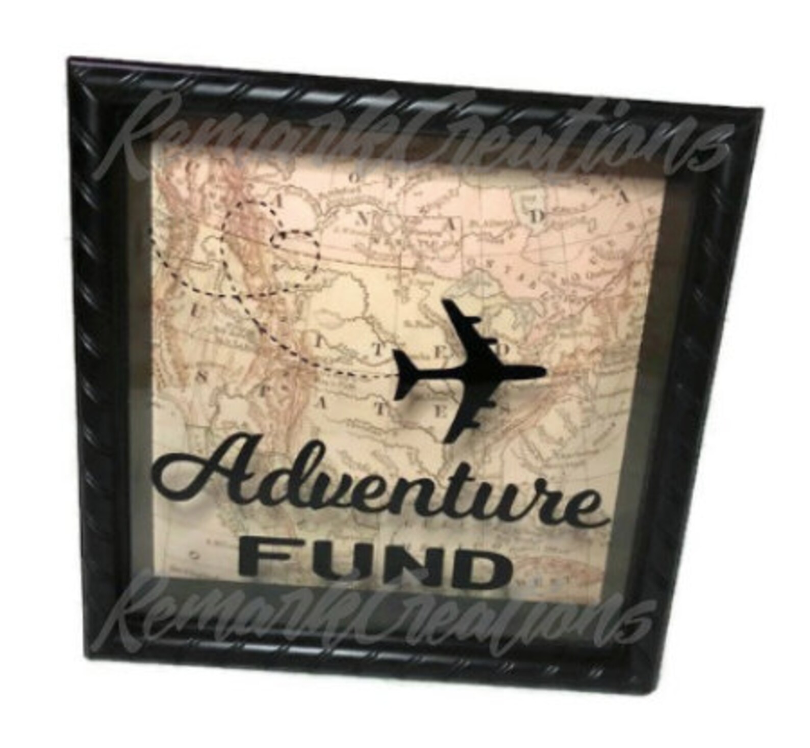 Adventure Fund Shadowbox With Coin Slot, Shadow Box, Display Box ...