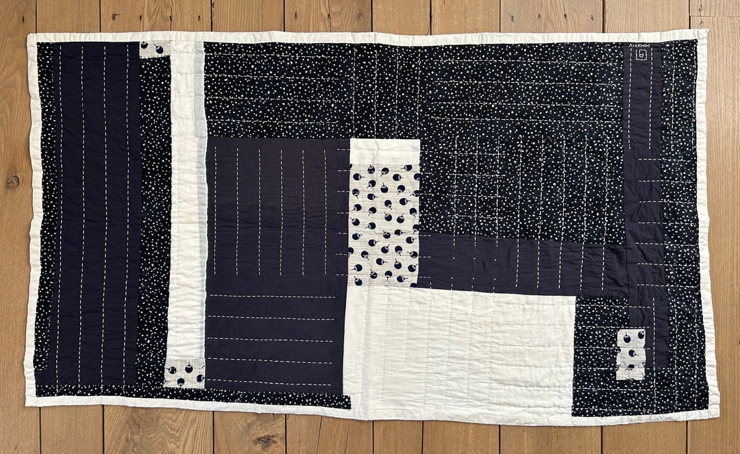 110 Night Sky: Boro Inspired Quilt • Shibori - Japanese Vintage Fabrics ...