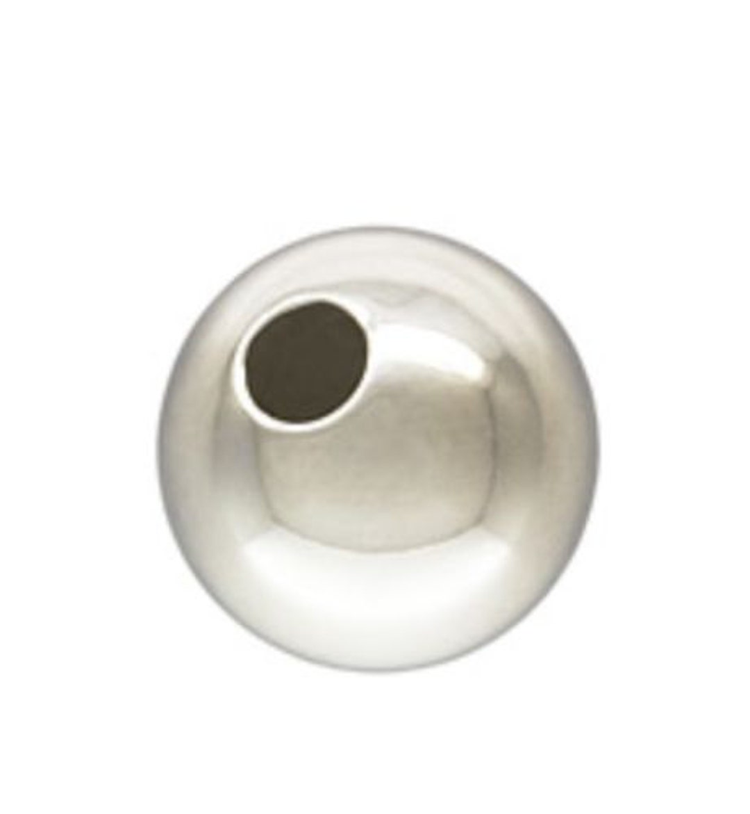 925 Sterling Silver Seamless Round Beads (2mm, 2.5mm, 3mm, 4mm, 5mm ...