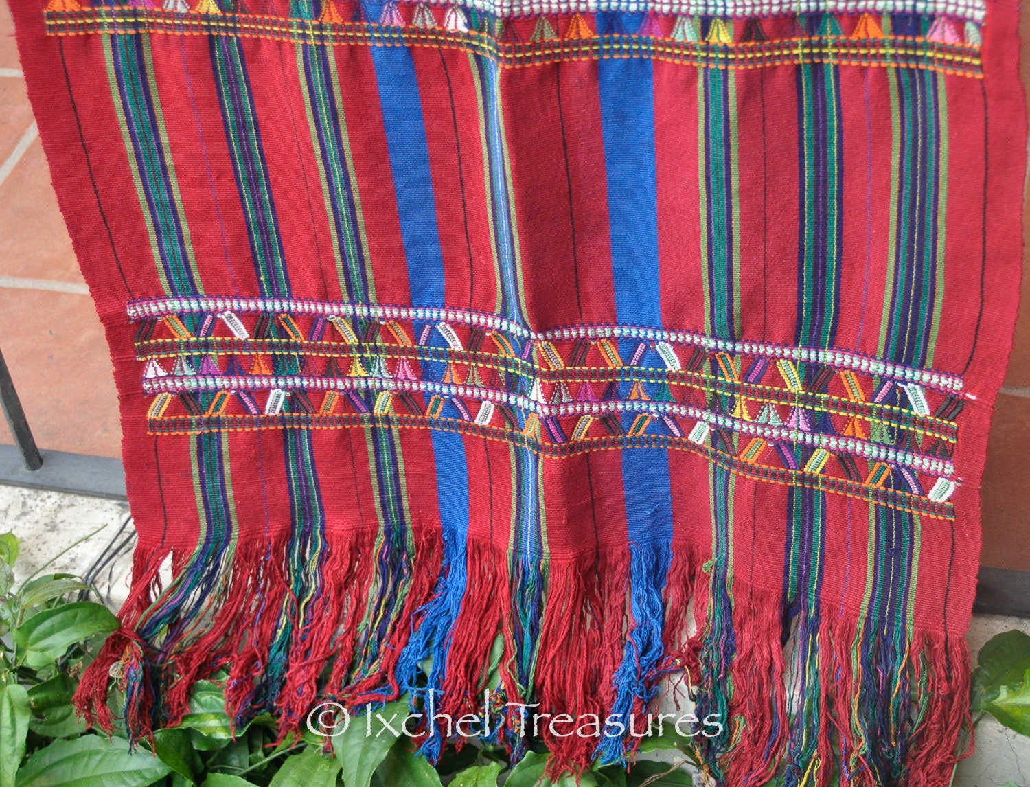 Buy SHIPS FROM U.S. Vintage Guatemalan Rebozo Perraje Authentic Woven ...