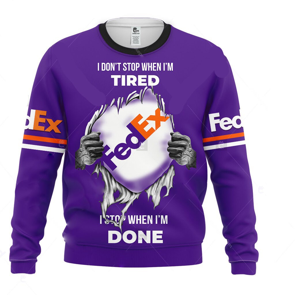 Trendy Fedex Express 3D Sweaters Designs 2023 | Shop On Printerval