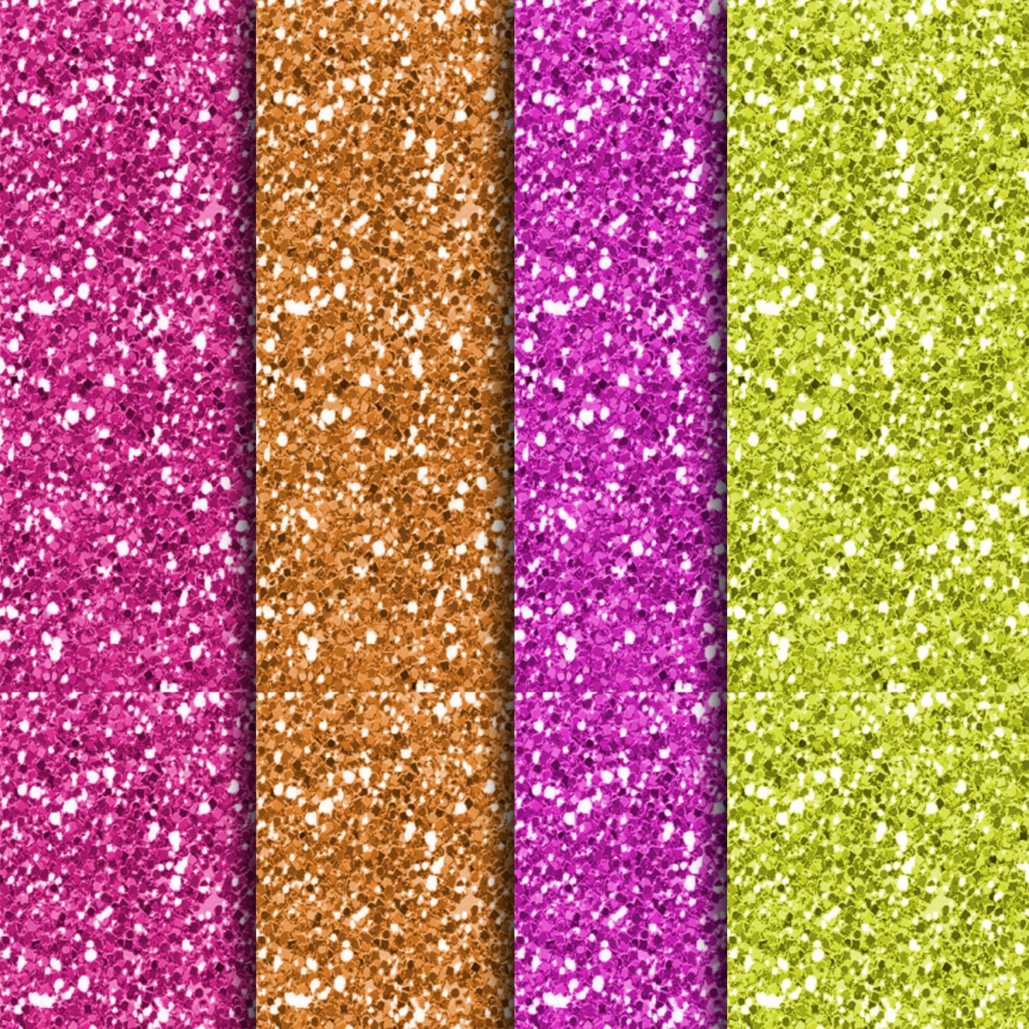 Glitter Scrapbook Paper Rainbow Glitter Paper Color Glitter - Etsy