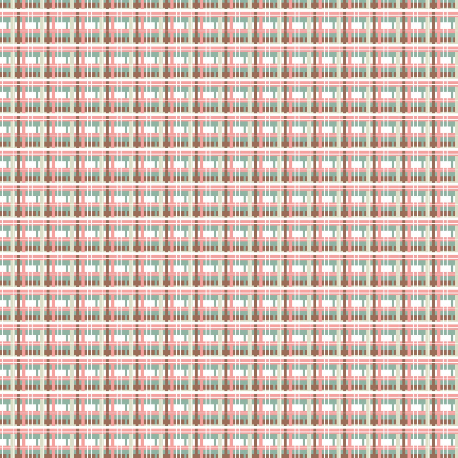 Scrapbook Paper, Tea Party, Birds and Trees, Pink and Aqua Paper, 12 ...