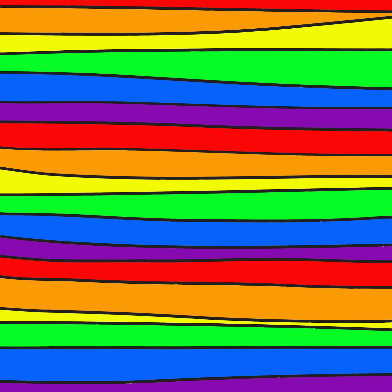 Rainbow Scrapbook Paper 16 Papers Digital Designs Assorted - Etsy