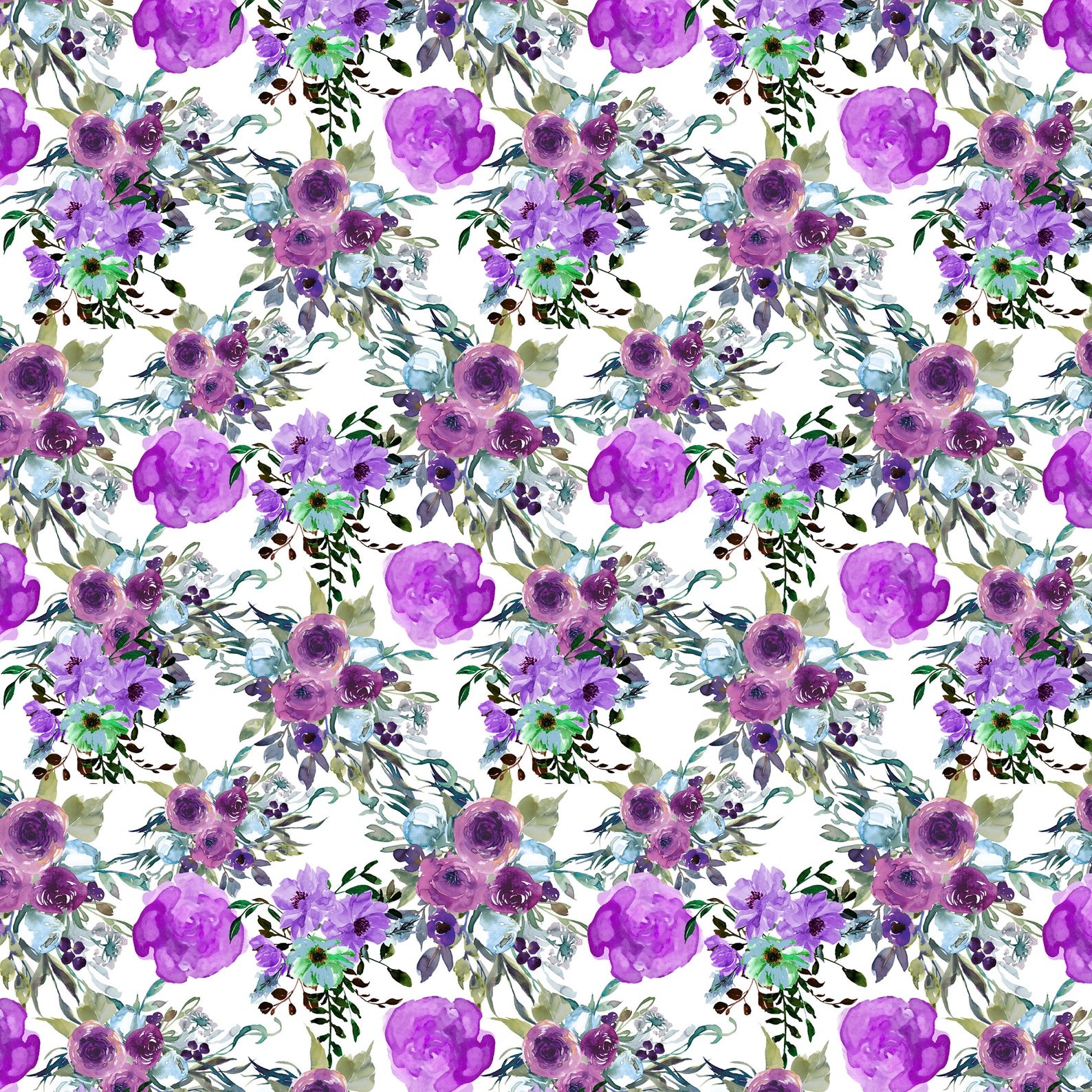 Purple flower paper floral scrapbooking free commercial use | Etsy