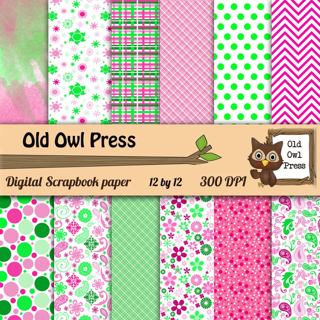 Digital Papers Digital Download Pink Paper Digital - Etsy