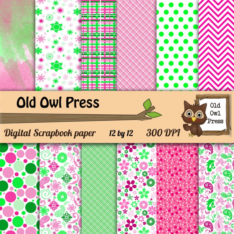 Digital Papers Digital Download Pink Paper Digital - Etsy