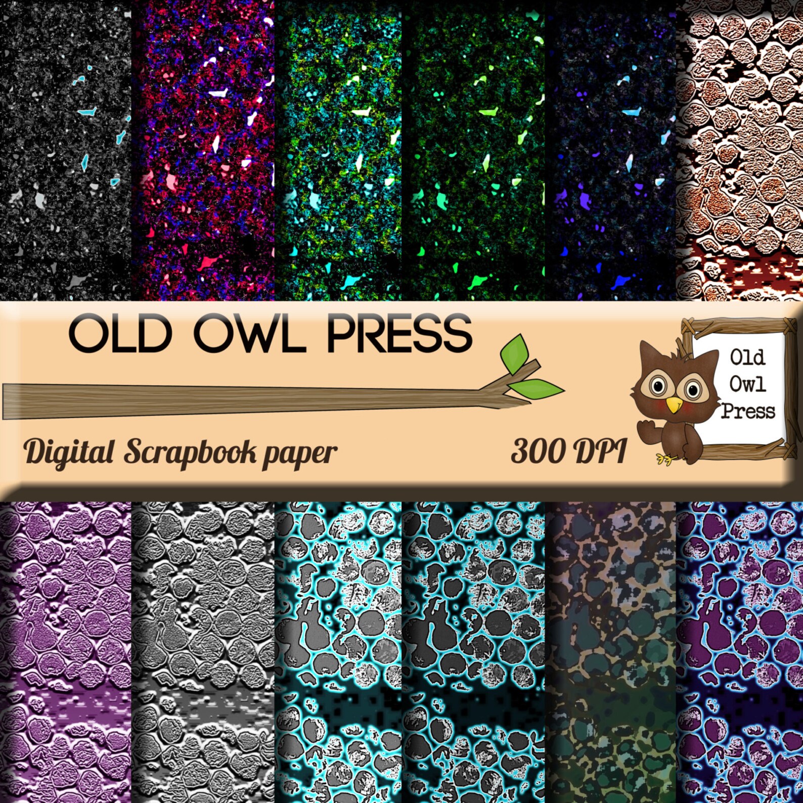 Collage Scrapbook Paper Collage Paper Printable Atc Aceo - Etsy