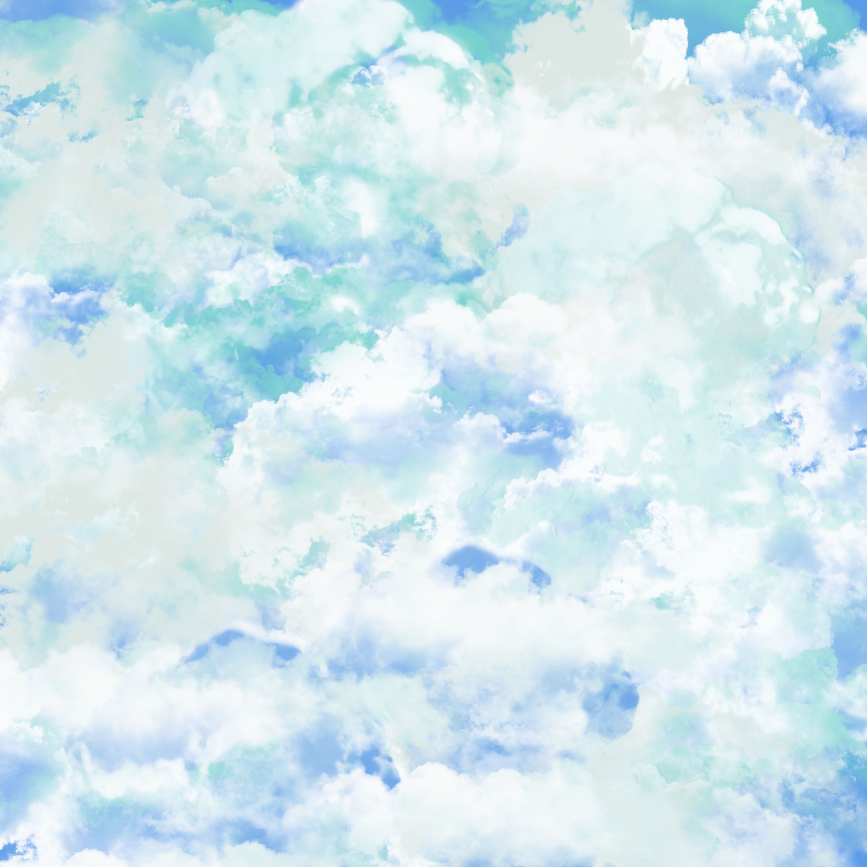 Cloud Scrapbook Paper Scrapping Paper Digital Paper Instant - Etsy