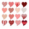Valentine Hearts, Instant Download, Commercial Use, Heart Clipart, 16 ...