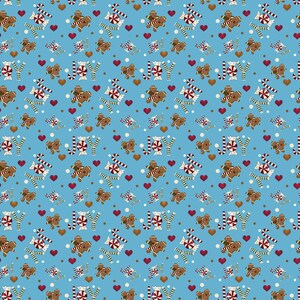 Gingerbread Paper, Scrapbooking,christmas Paper, Instant Download, 12 ...