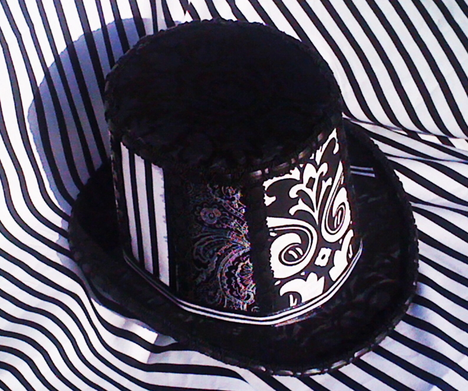 The Tim Burton Steampunk Burlesque Top Hat - (mens Version) - Etsy