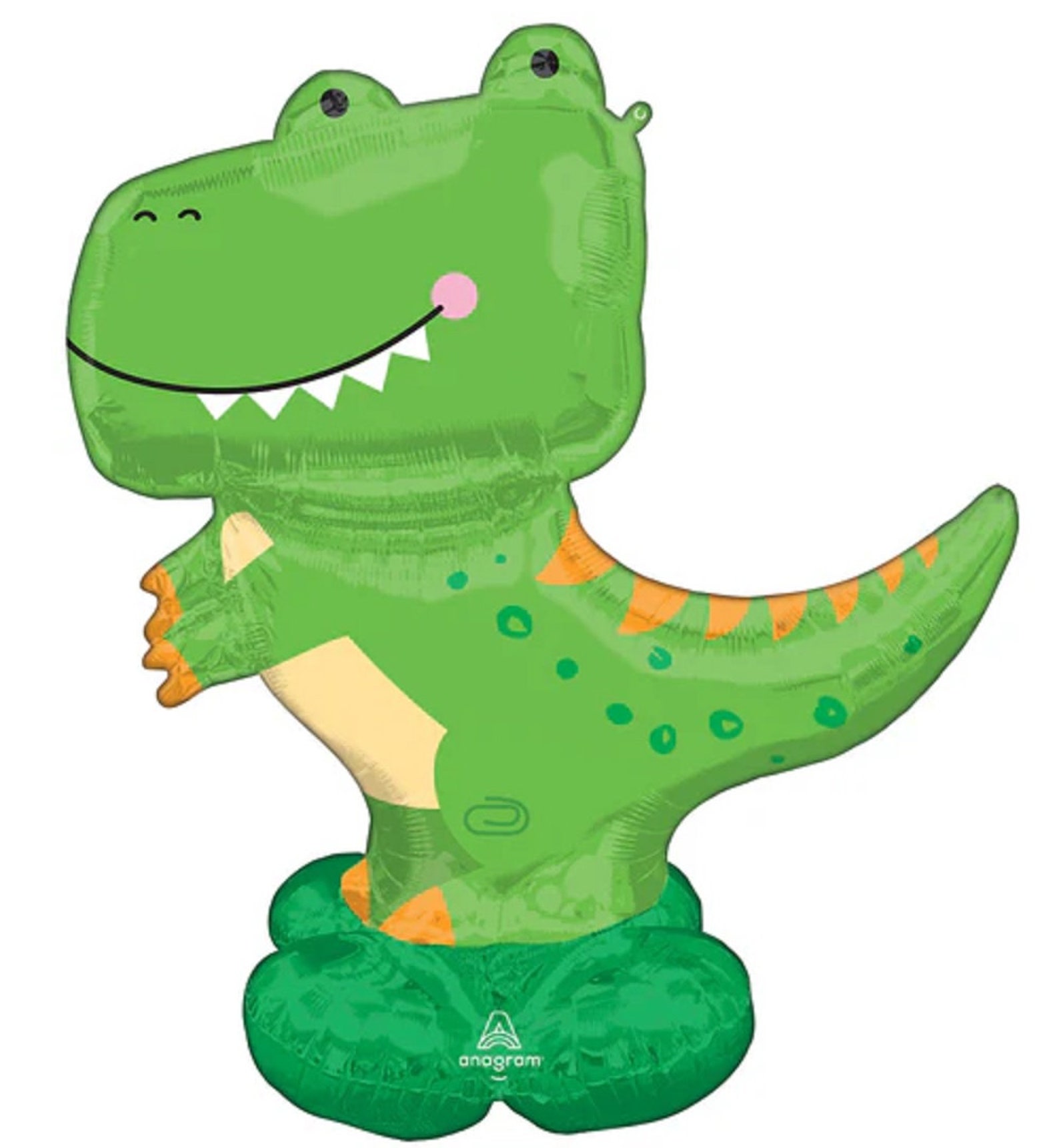 Huge 54 OVER 4 FEET TALL T-rex Dinosaur Inflatable Standing Balloon No ...