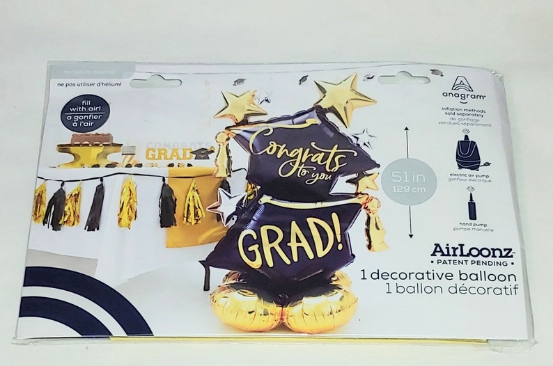 51"- OVER 4 FEET TALL- Congrats to You Grad - Inflatable - Standing ...