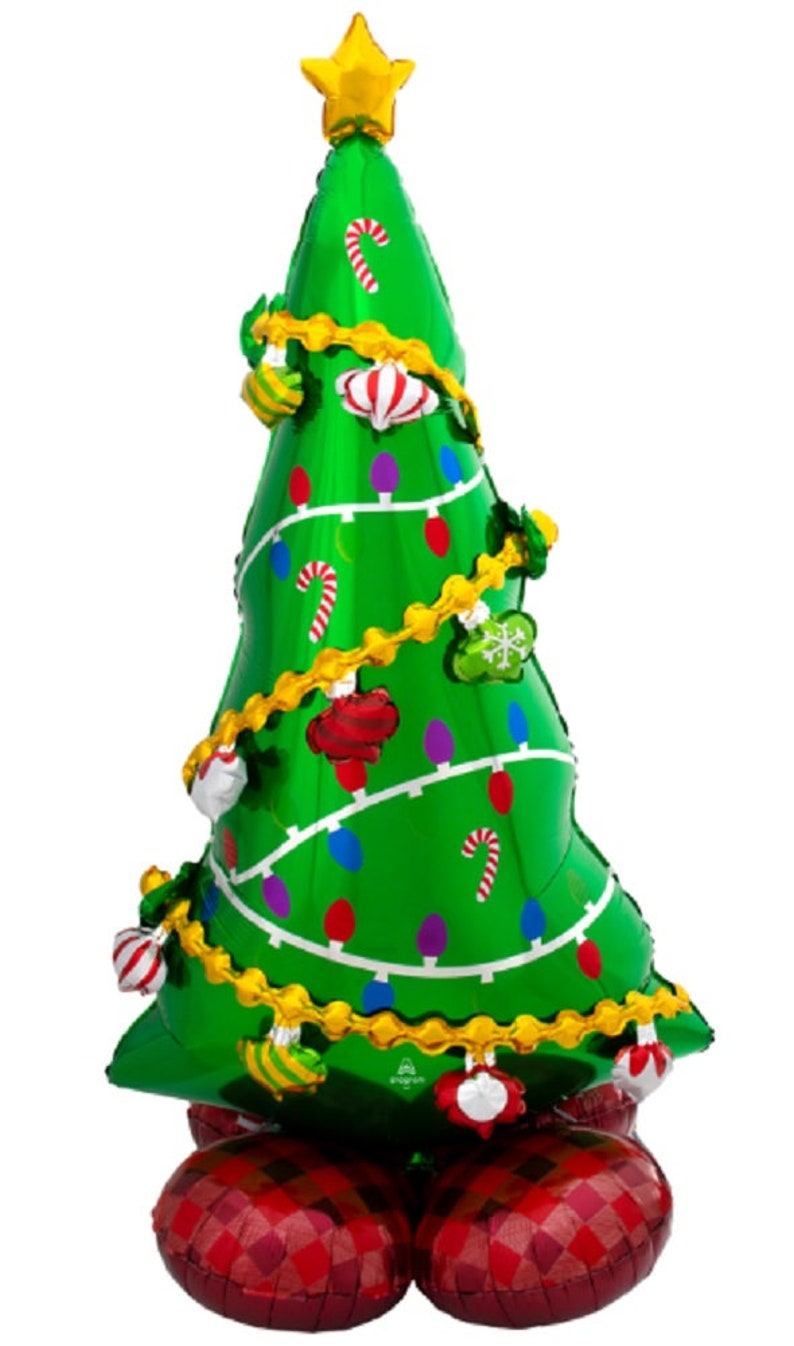 Huge 59" - ALMOST 5 FEET TALL - Christmas Tree - Inflatable - Standing ...