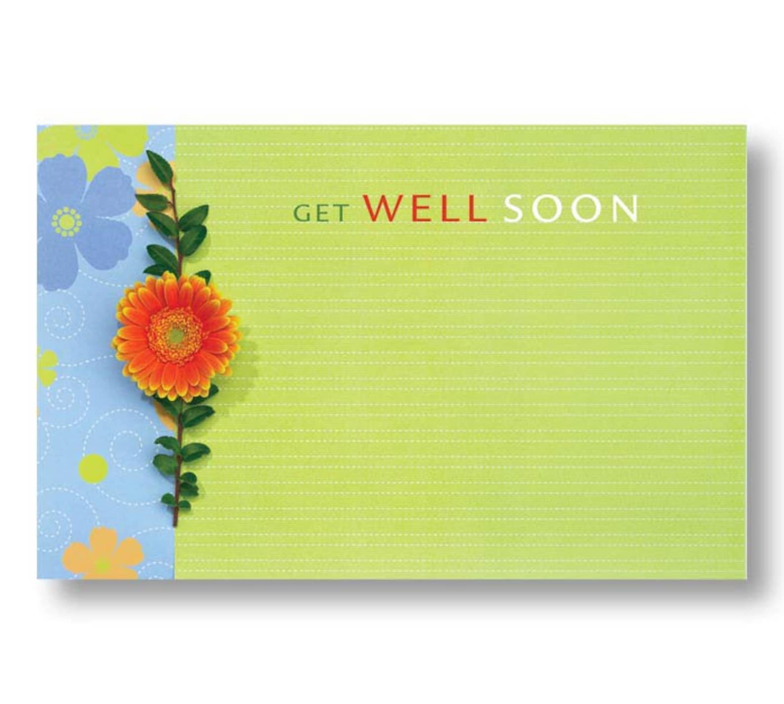 Enclosure Cards - GET WELL Soon - CHOOSE Your Design - Set of 10 ...