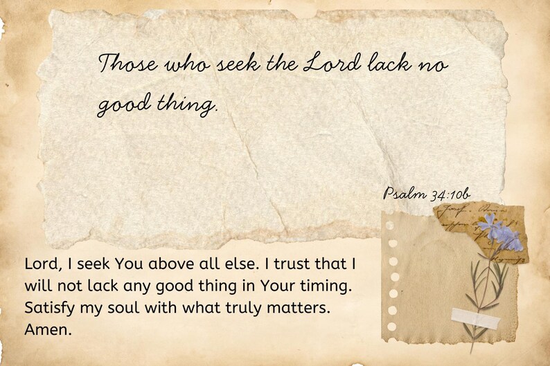 31 Prayer Cards for Protection and Provision – Printable Scripture ...