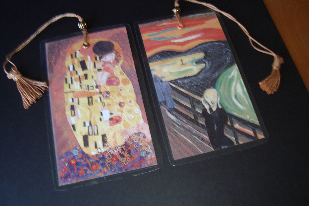 Iconic Art Bookmarks - Etsy