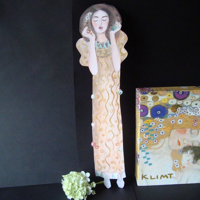 Gustav Klimt Bookmark - Etsy