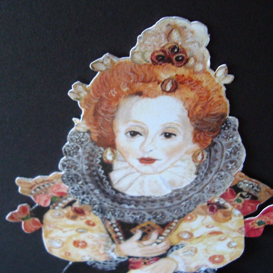 Queen Elizabeth I Bookmark - Etsy