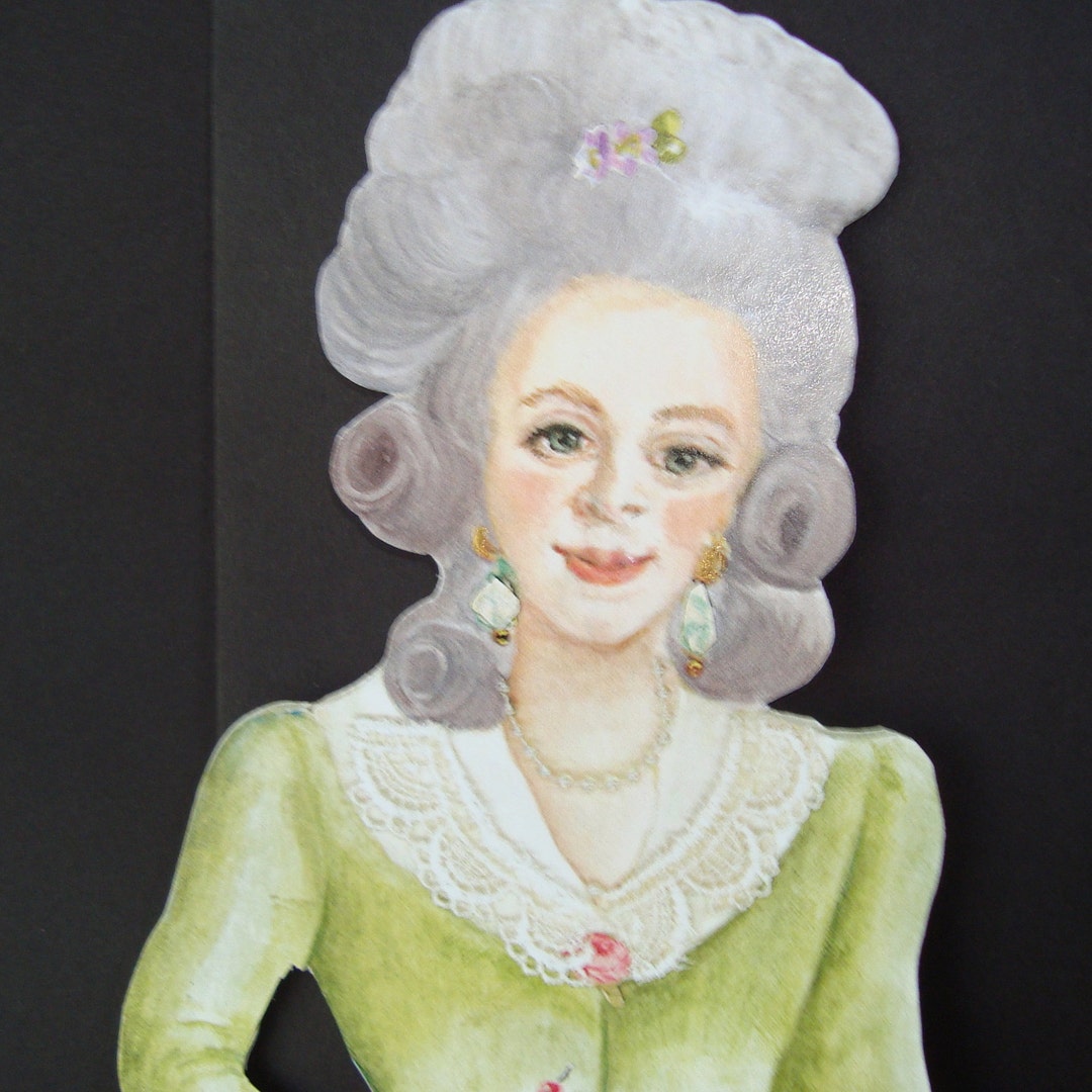 Marie Antoinette Bookmark - Etsy