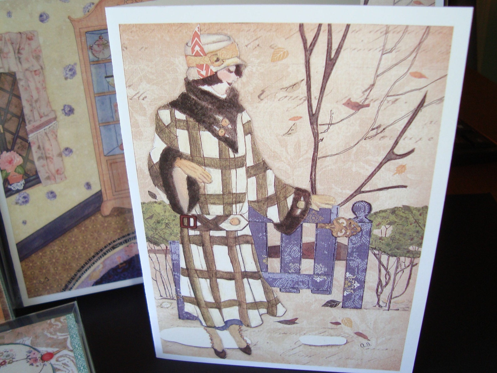 Art Deco Blank Boxed Cards - Etsy