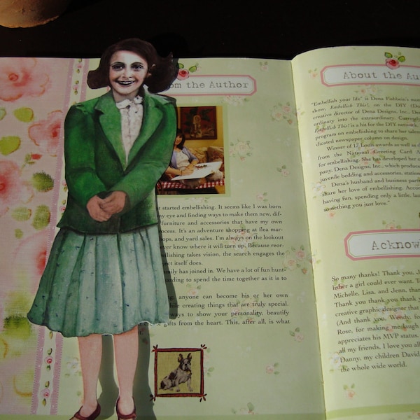 Anne Frank Quote Notebook, Anne Frank Journal, Diary of a Young Girl ...