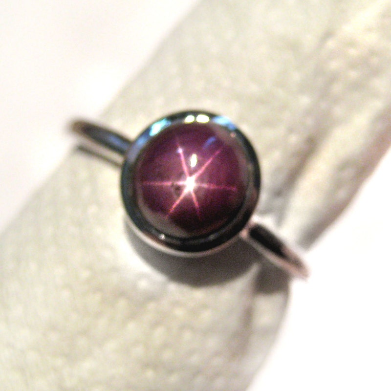 Star Ruby Ring - Etsy