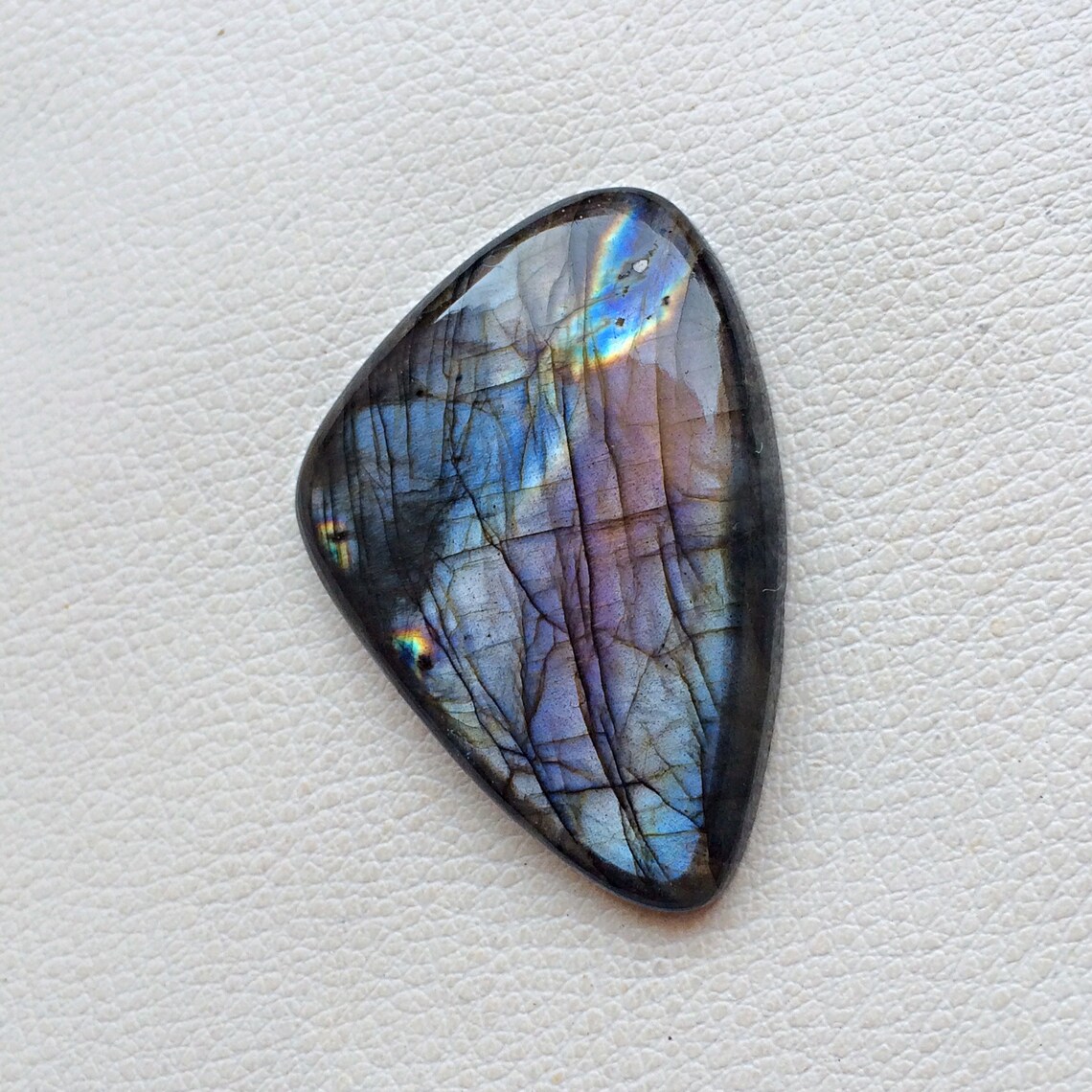 Fine Quality Multi Flashy Labradorite Gemstone Cabochon piece | Etsy