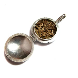 925 Sterling Silver Box Locket Studded Faceted Labradorite Gemstone ...