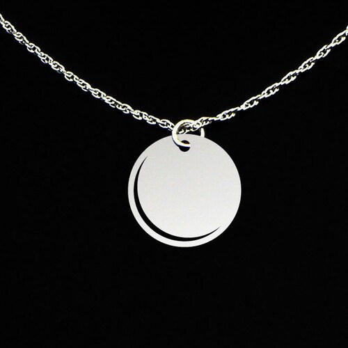 Solar Eclipse Necklace Solar Eclipse Jewelry Solar Eclipse - Etsy