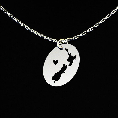 New Zealand Necklace New Zealand Jewelry New Zealand Gift - Etsy
