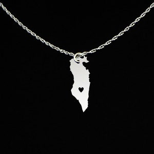 Bahrain Necklace - Bahrain Jewelry - Bahrain Gift - Sterling Silver - Etsy