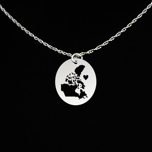 Canada Necklace - Etsy