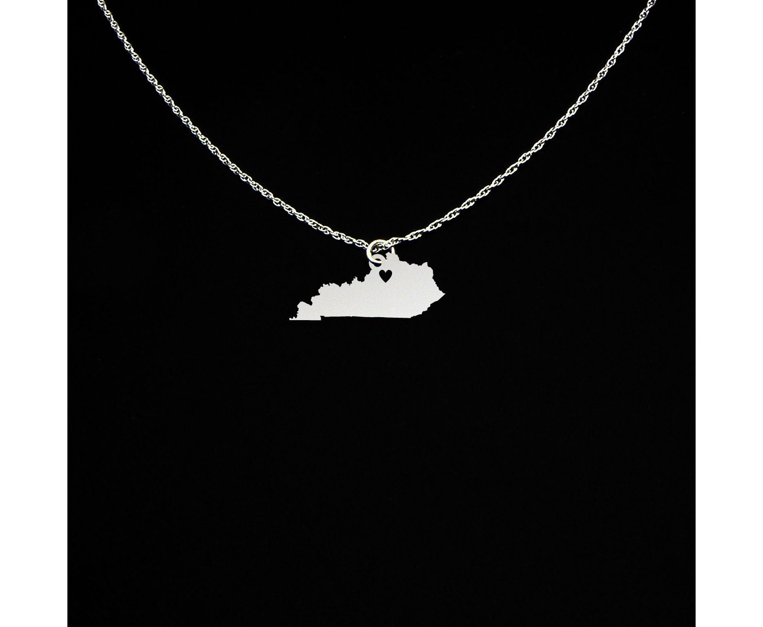 Kentucky Necklace Kentucky Jewelry Kentucky Gift | Etsy